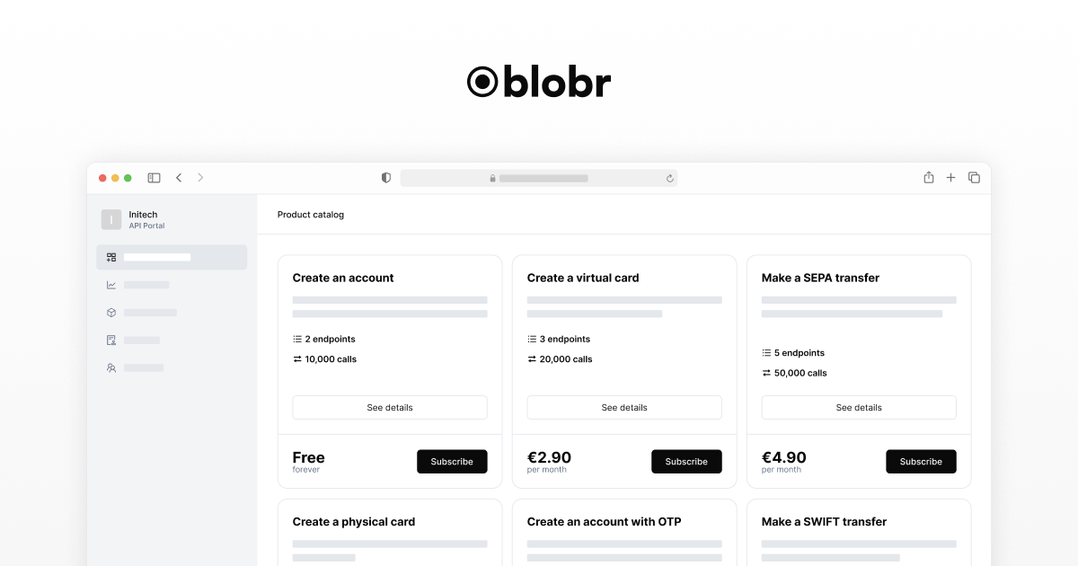Blobr - Distributing APIs made simple